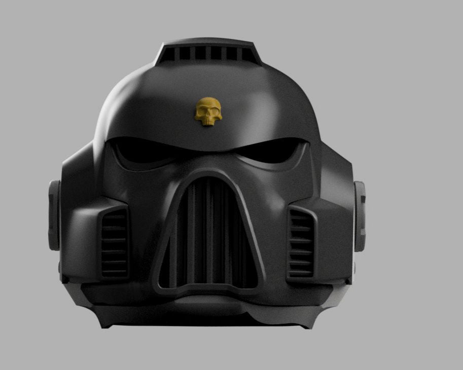 STL 3D Print files Death Watch Space Marine MK8 Errant Helmet Cosplay ...