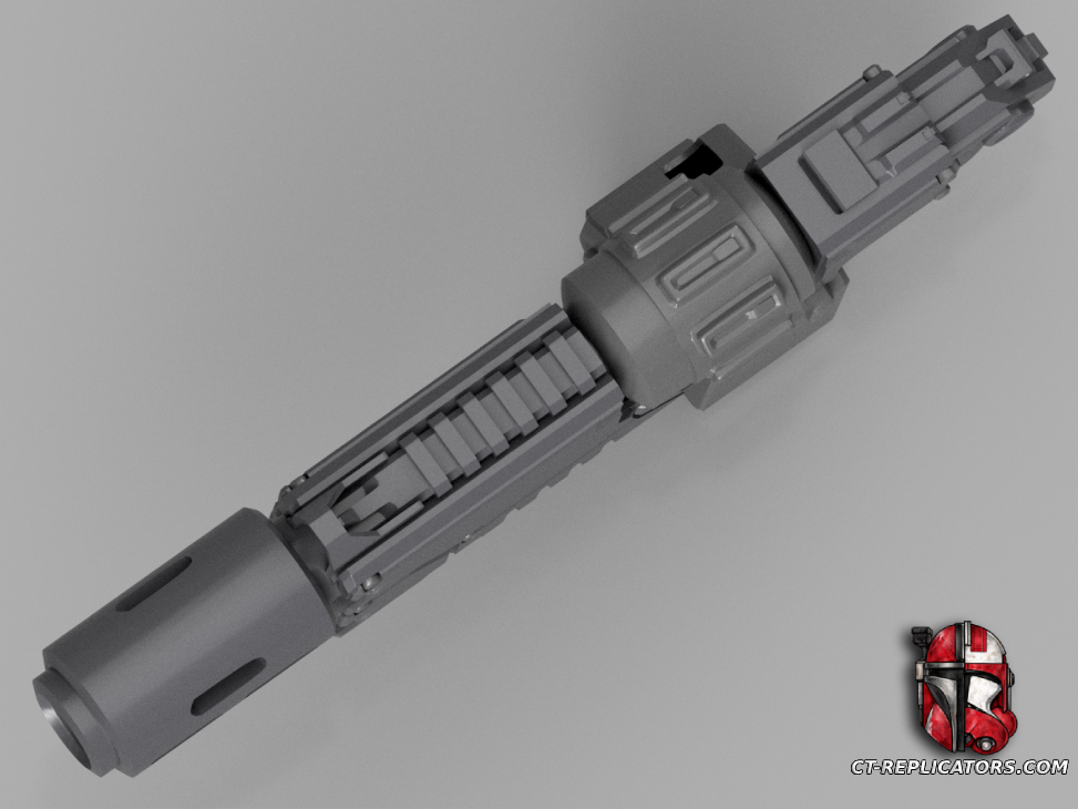 Bolter Melta Combi Hybrid SM2 3D print files Replica Cosplay 3D print – CT-Replicators Store