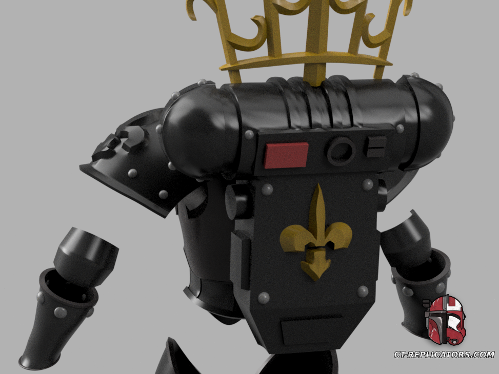 STL 3D Print Files Battle Sister Adepta Sororitas Armor Cosplay 1:1 Re ...
