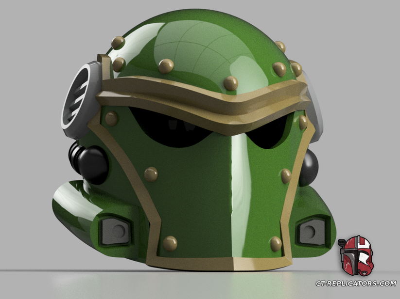 STL 3D Print Files Salamanders Saturnine Terminator Helmet Marine 1:1 ...