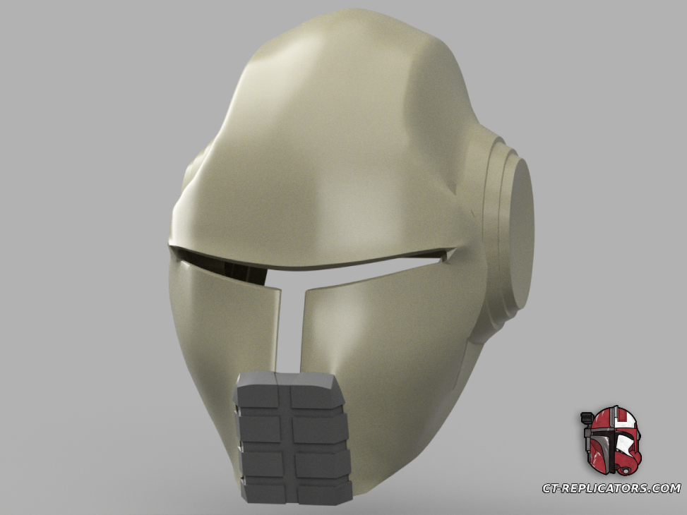 STL 3D Print Files TFU Starkiller V1 Helmet Star Wars 1:1 Cosplay repl ...