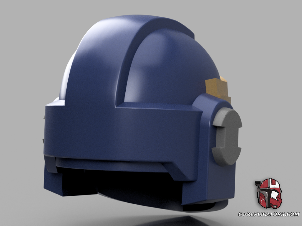 STL 3D Print Files Cataphract Terminator helmet Space Marine 1:1 Cospl ...