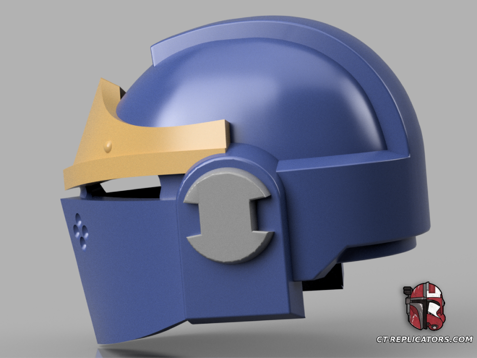 STL 3D Print Files Cataphract Terminator helmet Space Marine 1:1 Cospl ...