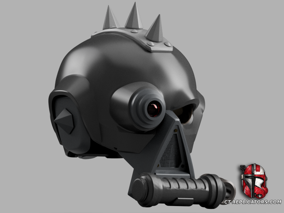 STL 3D Print Files The Veteran 98th Athonian Tunnel Rats helmet 1:1 Co ...