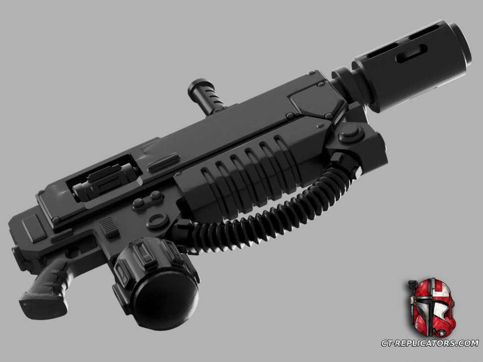 STL 3D Print Files Melta Carabine Bolter SM2 3D print files Replica Co ...
