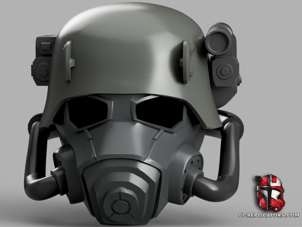 NCR Ranger Power (Armor) - Helmet Fallout New Vegas Prototype 1:1 Cosp ...