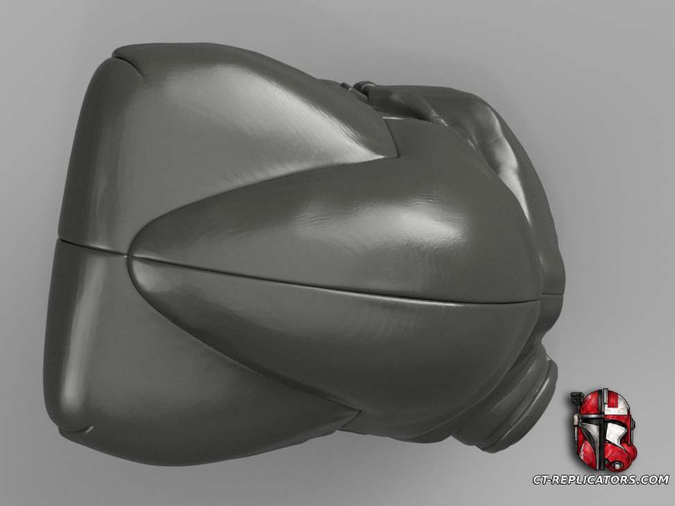 STL 3D Print Files Frank Horrigan Helmet Fallout 2 Cosplay 1:1 Replica ...