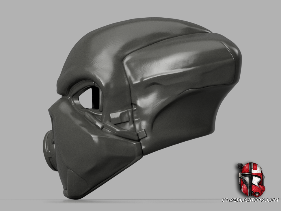 STL 3D Print Files Frank Horrigan Helmet Fallout 2 Cosplay 1:1 Replica ...